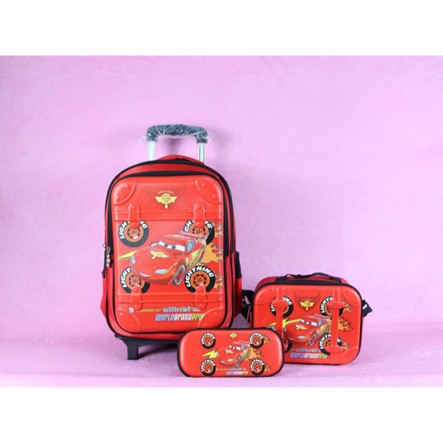 Cars trolley bag for school | Shopee Philippines
