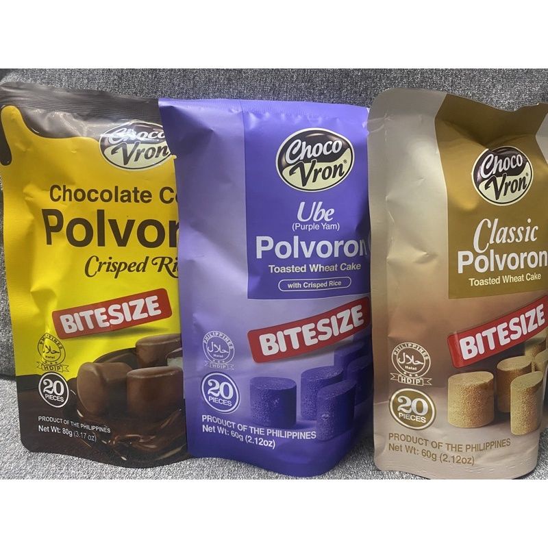 SALE!! Chocovron Polvoron Bitesize 80g | Shopee Philippines