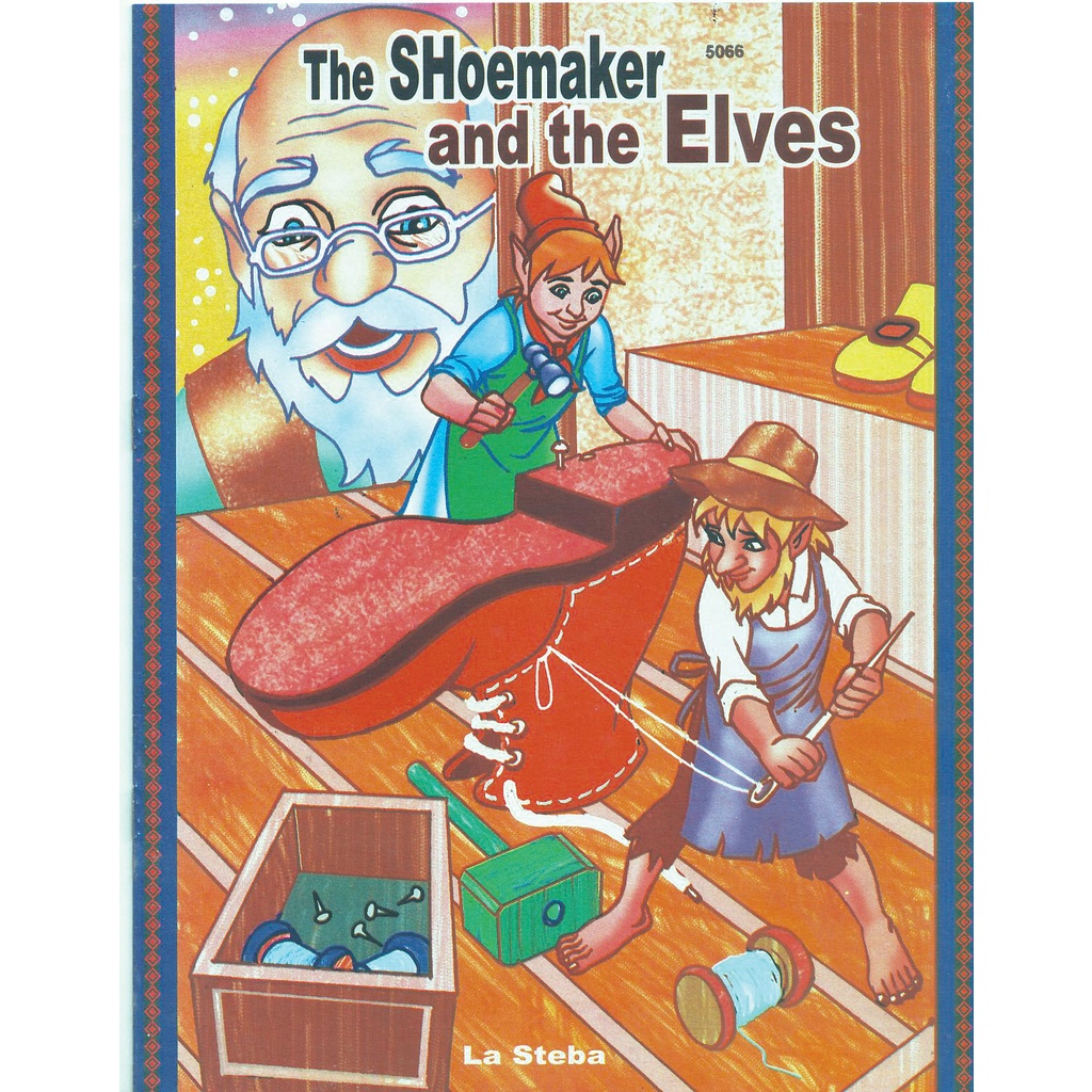 Story Book / Coloring Book English Tagalog ( The Shoe maker and the ...