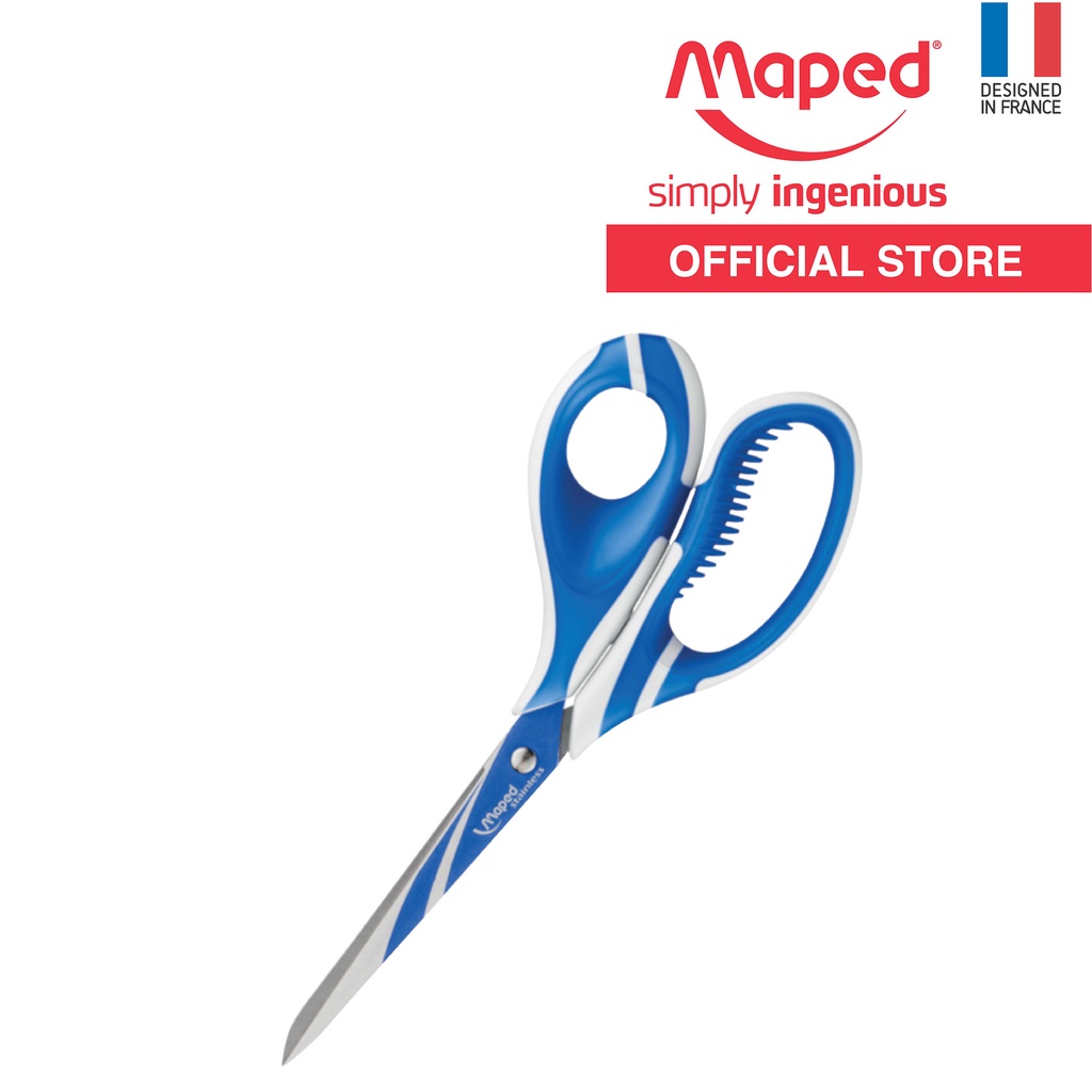MAPED Zenoa Fit Scissors/Gunting/Ergonomic/Stainless Blade/21cm ...