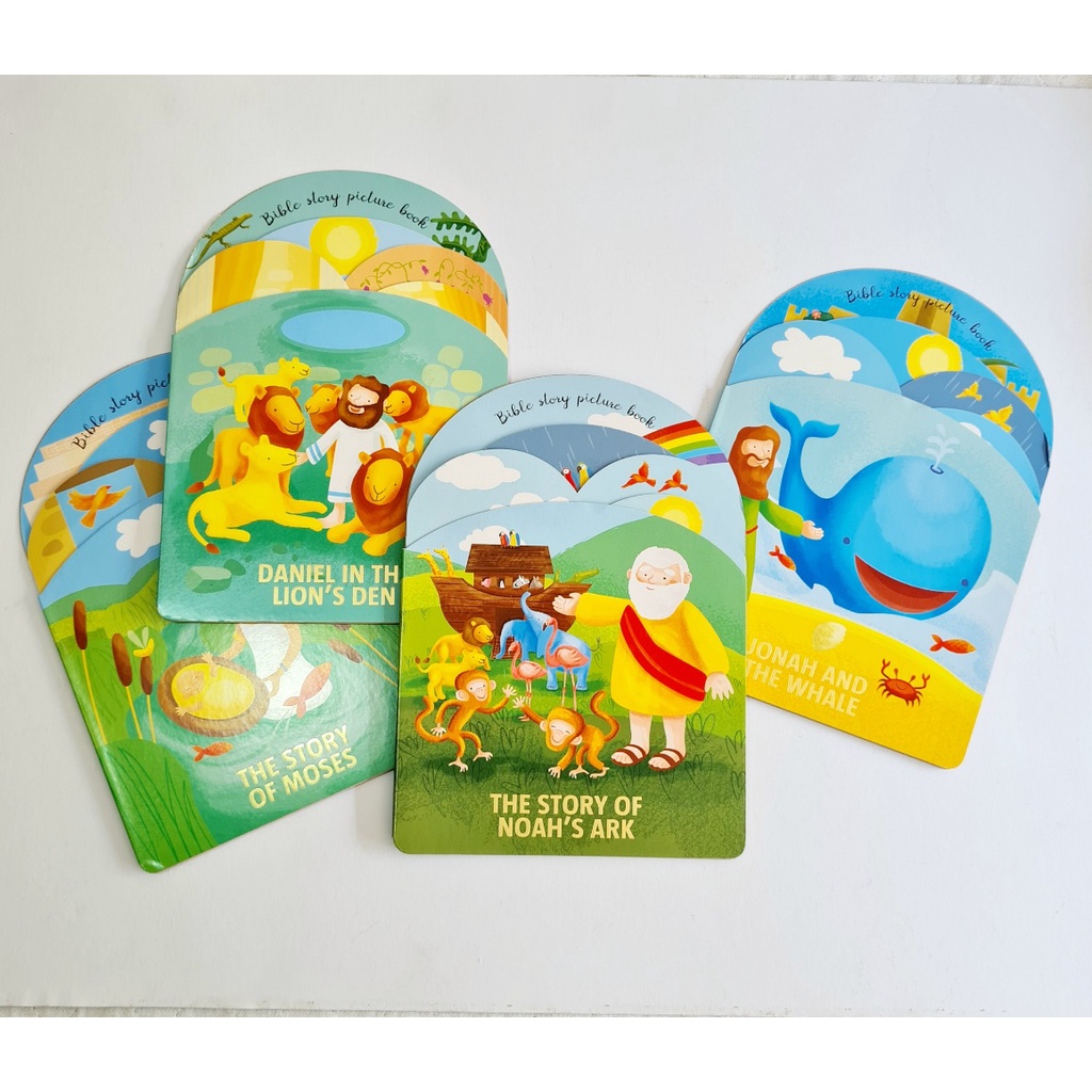 Bible Story Picture Board Book for Children - Daniel in The Lions Den ...