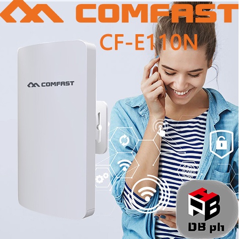 COMFAST CF-E110N V2 Long Coverage High Gain 2.4G Outdoor Access Point 300mbps | Shopee Philippines