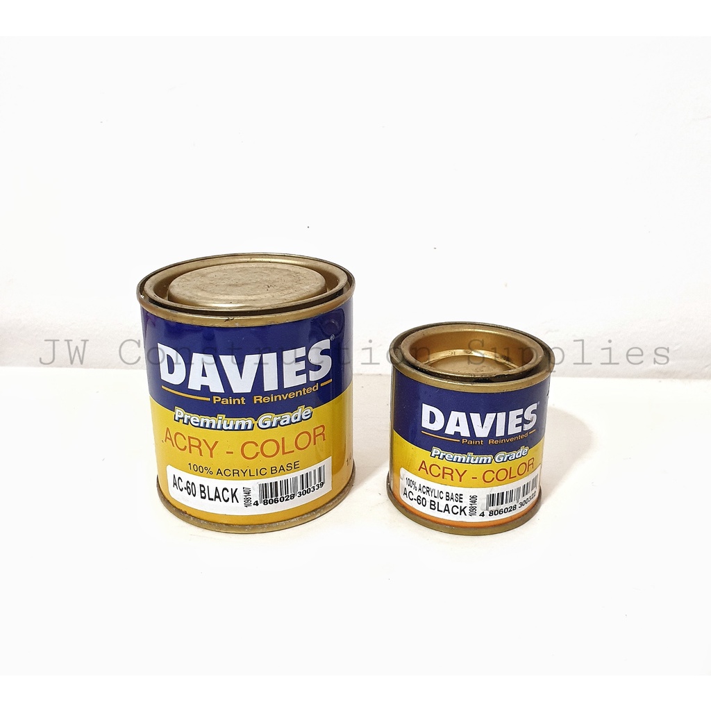DAVIES Acry Color 100% Acrylic Base (60ml, 1/4L) | Shopee Philippines