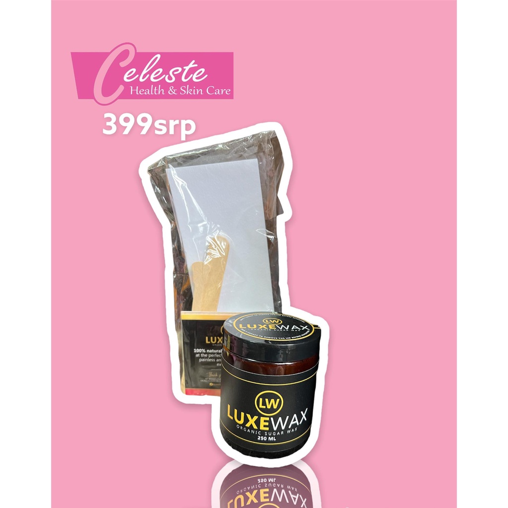 LUXEWAX ORGANIC SUGAR WAX | Shopee Philippines