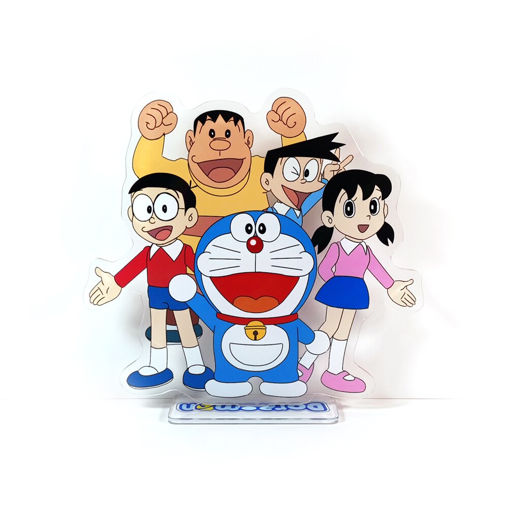 Doraemon Nobi Shizuka Takeshi Suneo acrylic stand figure model desk ...