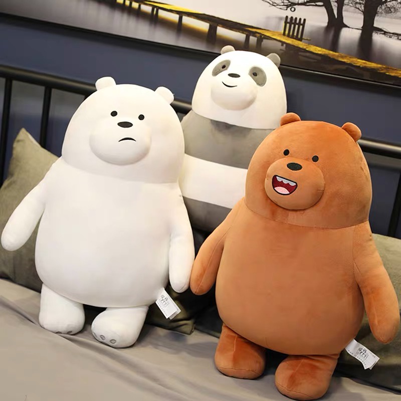 We Bare Bears Stuff Toy Toys 36cm Shopee Philippines