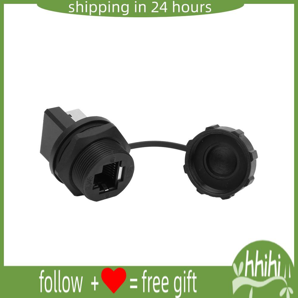 Hhihi 2-part Connections Ethernet LAN Cable Connection Adapter Panel ...