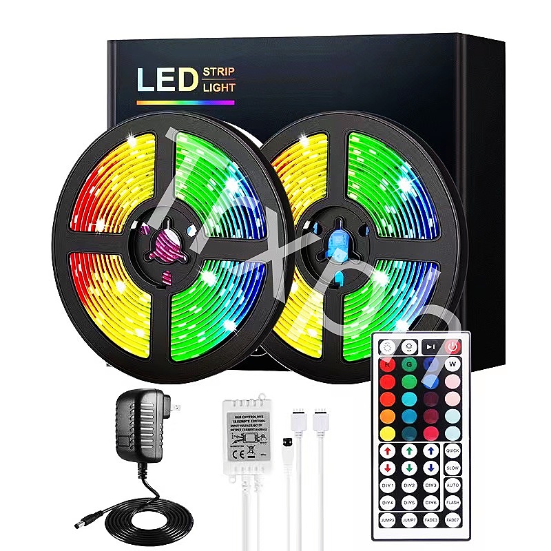 100% Original Lucky 5M 10M 15M 20M 600LEDS LED RGB Strip Light SMD 3528 ...