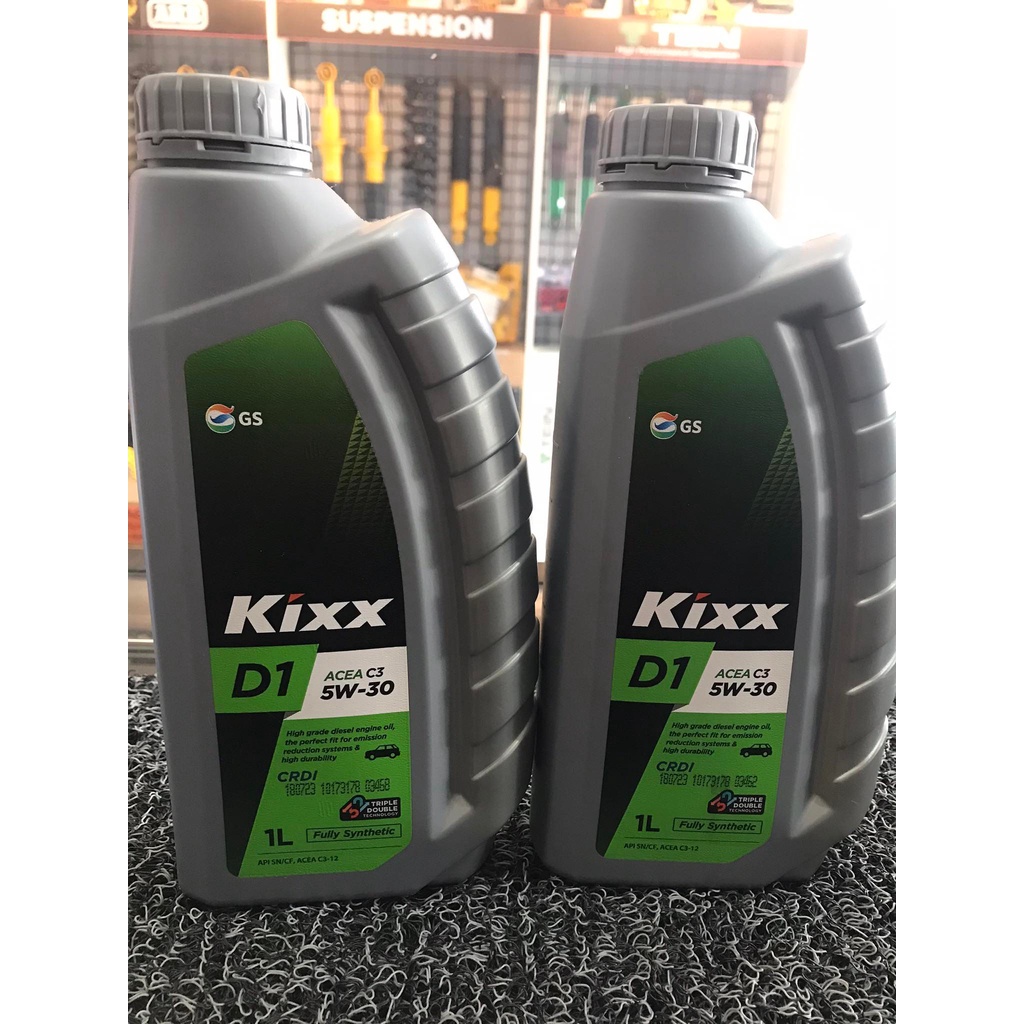 Kixx D1 ACEA C3 5W-30 Fully Synthetic (1Liter) | Shopee Philippines