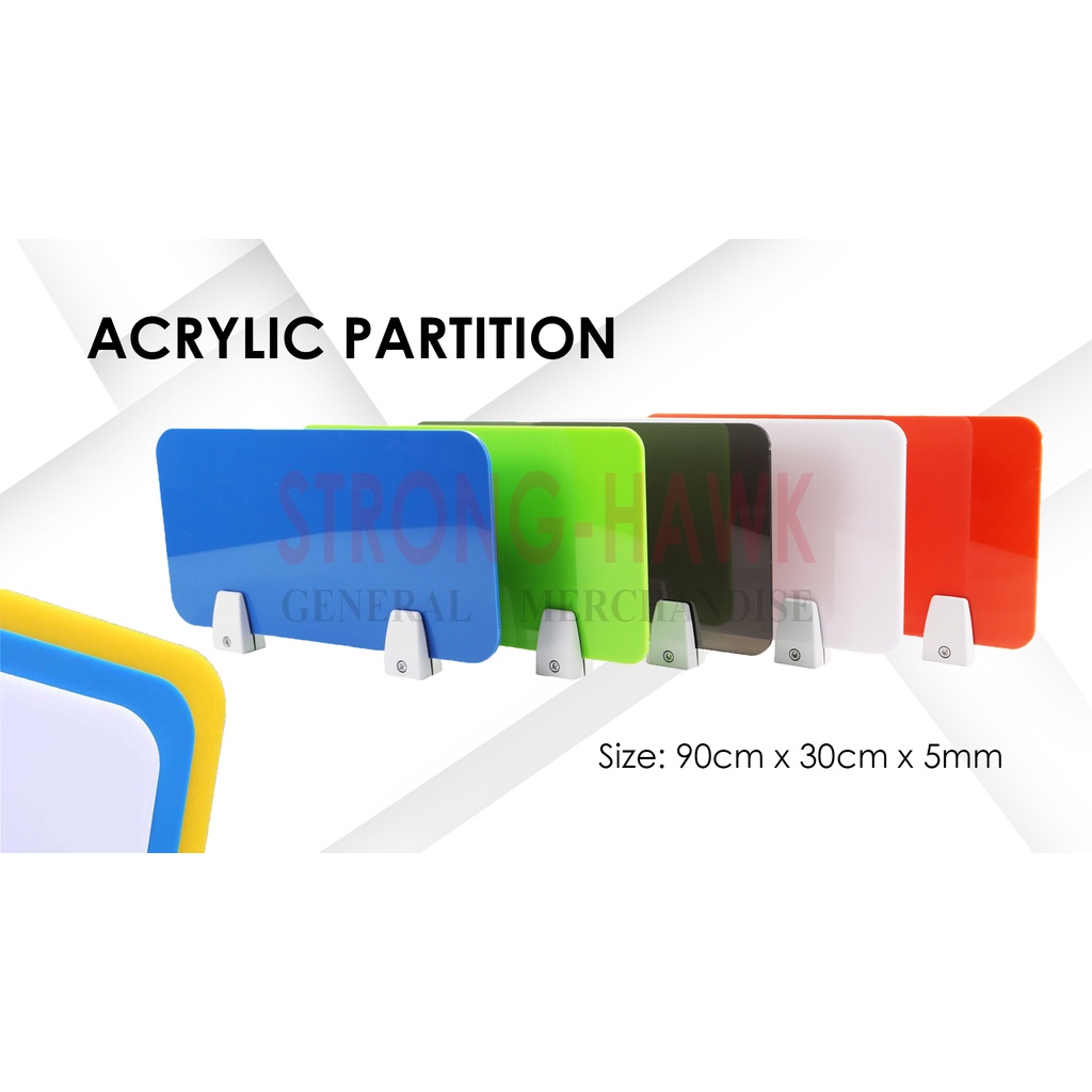ACRYLIC PARTITION for Office Tables | Shopee Philippines