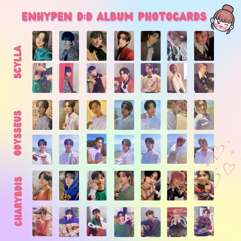 EN DIMENSION : DILEMMA Album Photocards | Shopee Philippines
