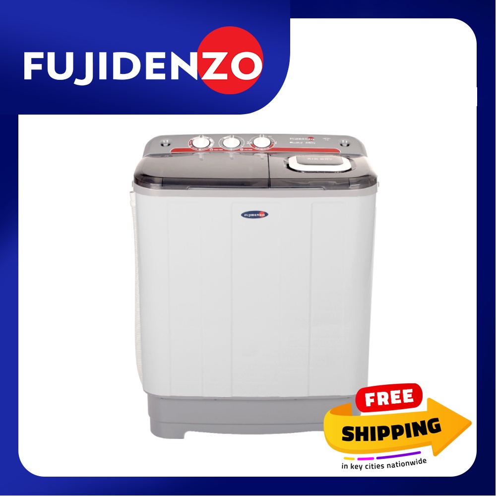 Fujidenzo 6 kg Twin Tub Washing Machine JWT-601 (Gray) | Shopee Philippines