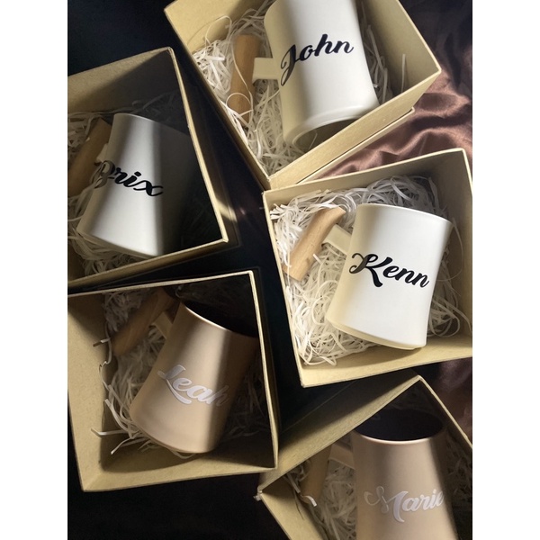Souvenirs: Personalized Mug (w/ box) | Shopee Philippines