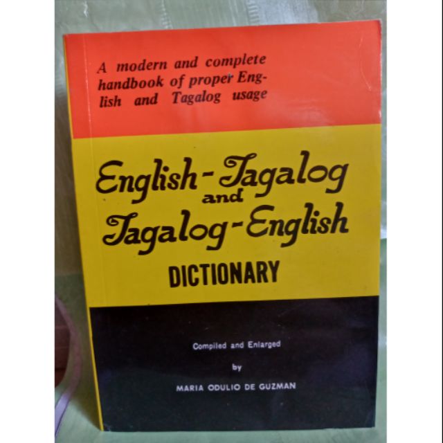 Tagalog Dictionary