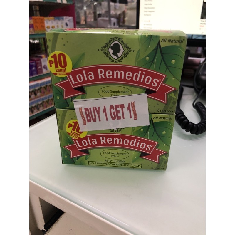 Lola Remedios food supplement Buy 1 take 1 of 15mL/12 100% Legit 24pcs ...