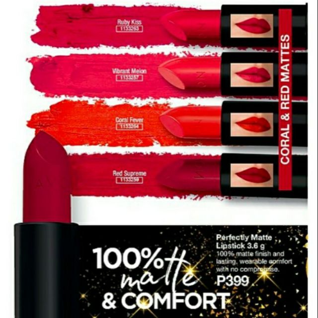 Ruby Kiss Avon Matte Lipstick | Lipstutorial.org