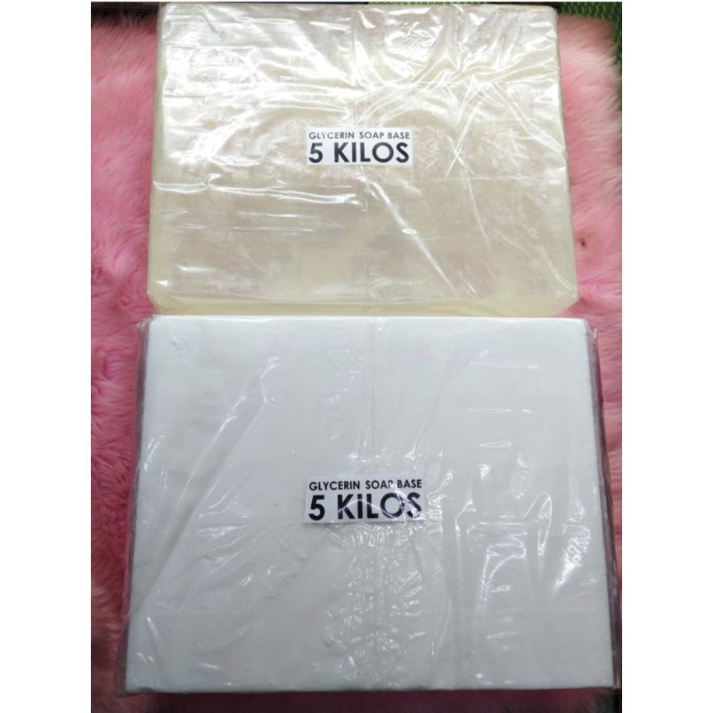 5kg Glycerin Soap Base/5kg White/5kg Clear/DIY Soap | Shopee Philippines