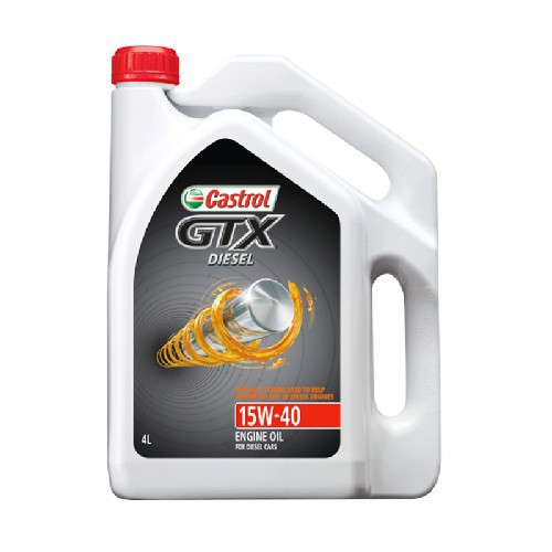 Castrol GTX Diesel 15W-40 Engine Oil 4L D802000004 | Shopee Philippines