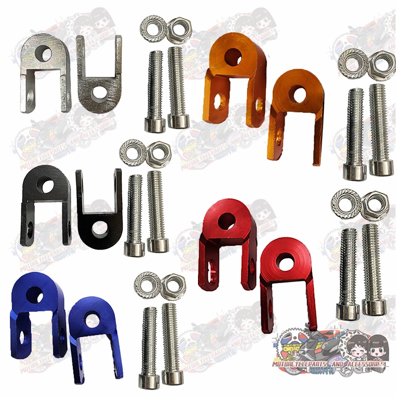 LJ Motorcycle rear shock extension lifter adjuster(2pcs) | Shopee ...