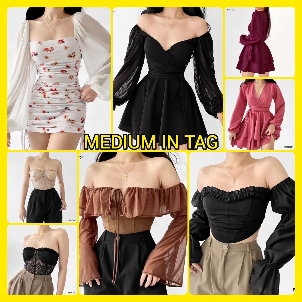 BSCO Part2 (Medium in tag) KOREAN BODYCON FITTED NIGHTOUT CASUAL PARTY ...