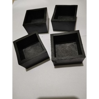2x2 inches Square Tubular Rubber Footing | Shopee Philippines
