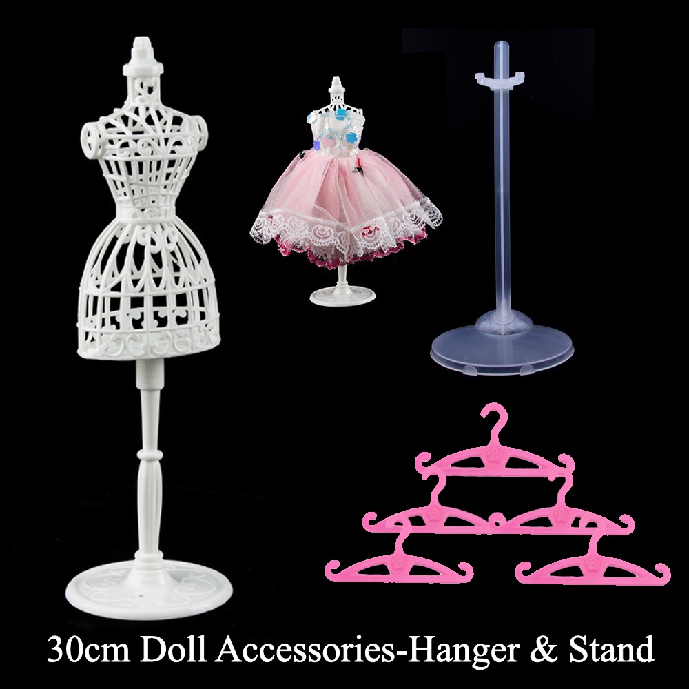 Plastic Doll Stand Display Holder Accessories For 30cm | Shopee Philippines