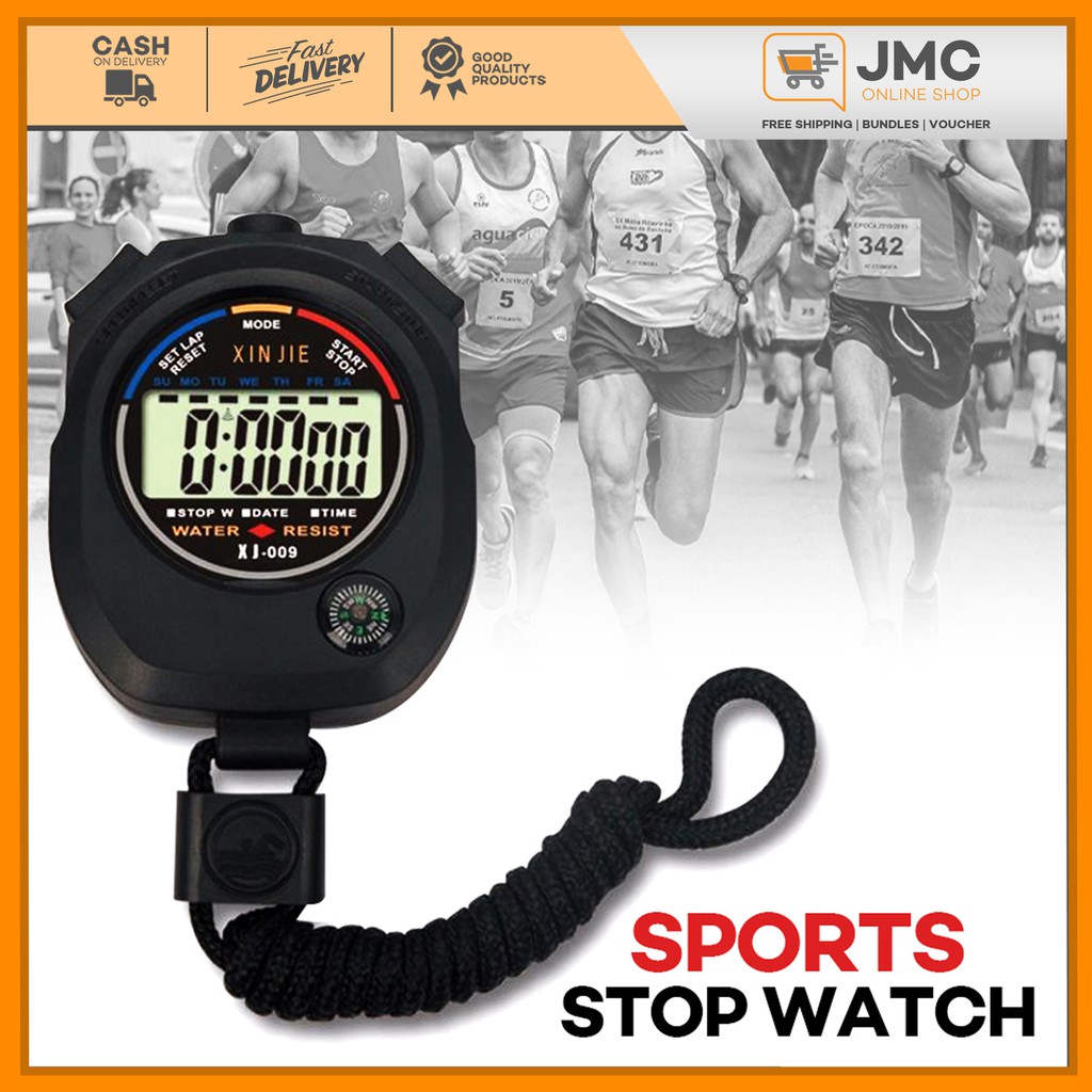 Classic Digital Professional Handheld LCD Chronograph Interval Timer ...