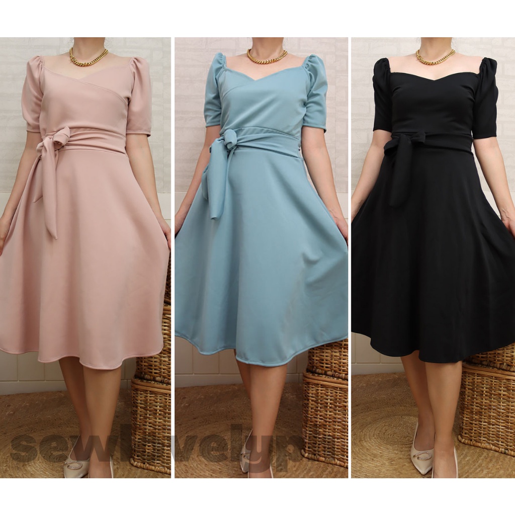 BRITANNY Filipiniana Dress Women's Party Attire Entourage Graduation ...