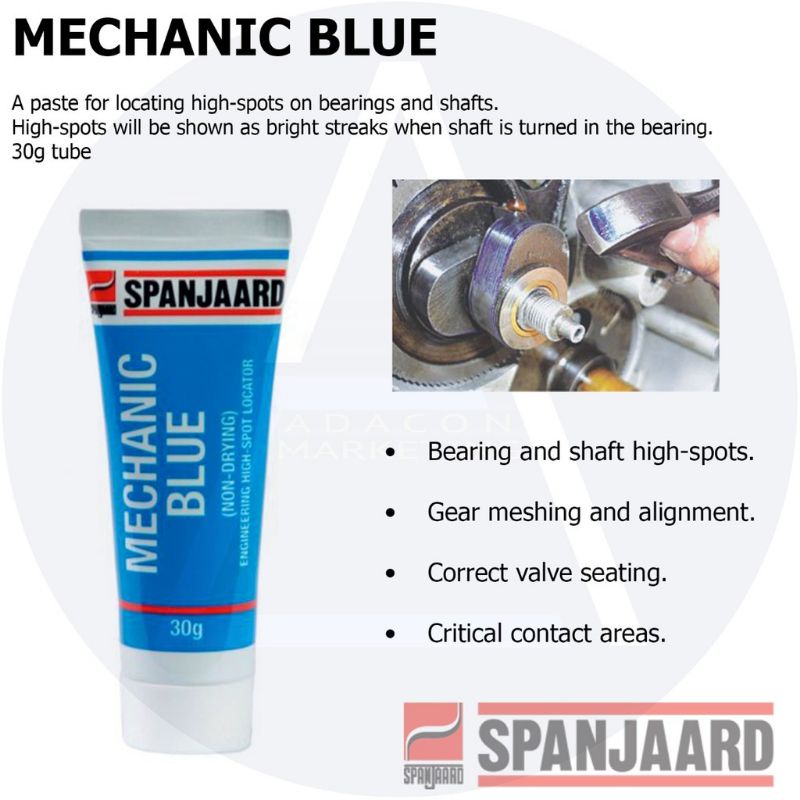 Mechanic Blue 30g Spanjaard Engineering High Spot Locator | Shopee ...