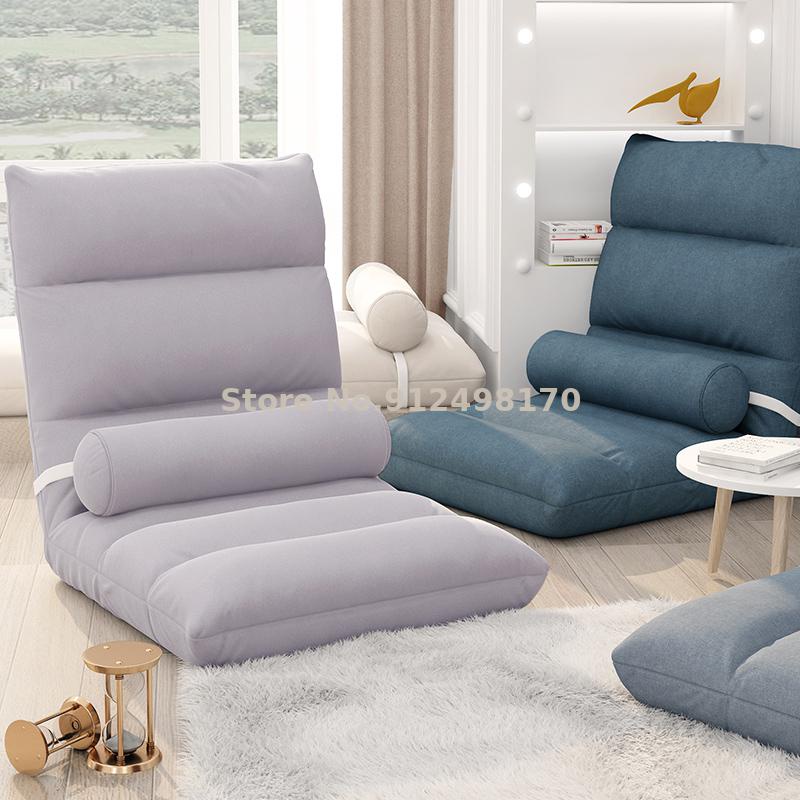 Lazy sofa tatami bed back chair girl lovely bedroom single bay window ...