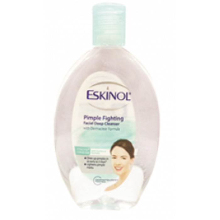 Eskinol Deep Cleanser Pimple Fighting | 225mL | Shopee Philippines