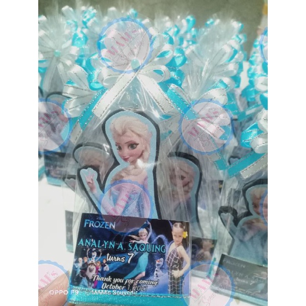 Frozen elsa souvenir (for birthday & christening giveaways) | Shopee ...