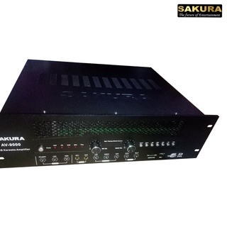 Sakura Amplifier AV-9000 1800W x2 Original / Sakura Amplifier with Bluetooth / Original Sakura ...