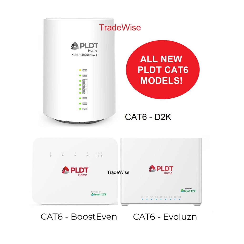 PLDT PREPAID WIFI CAT6 MODEMS | Shopee Philippines