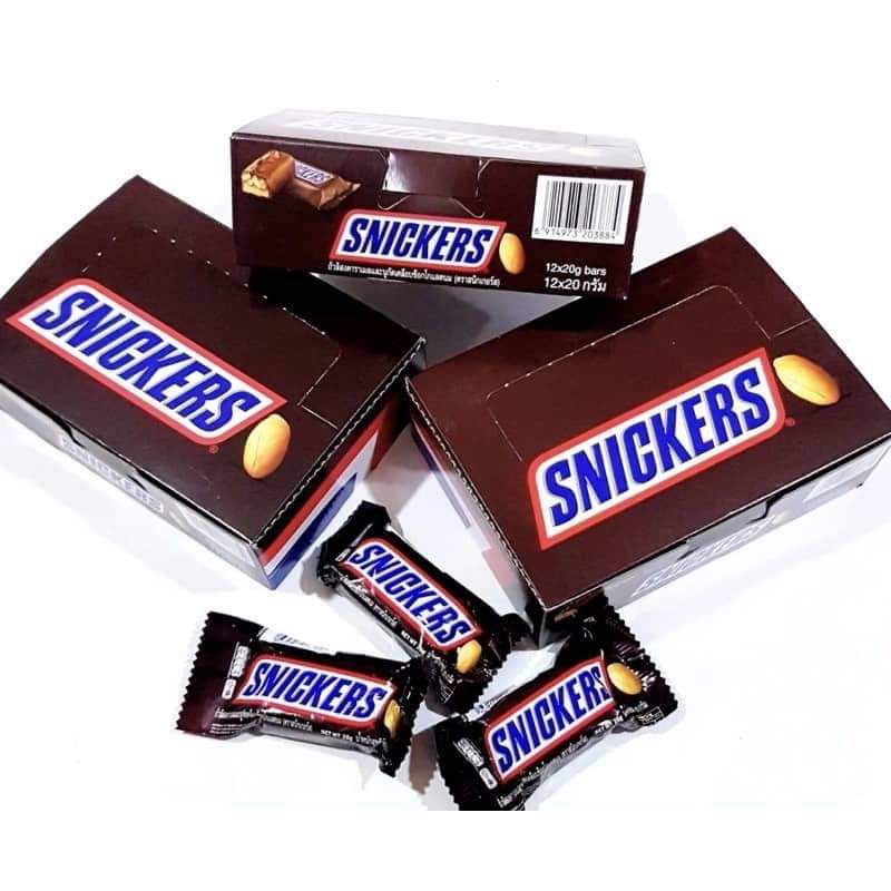 Snickers 20g 12pcs per box | Shopee Philippines