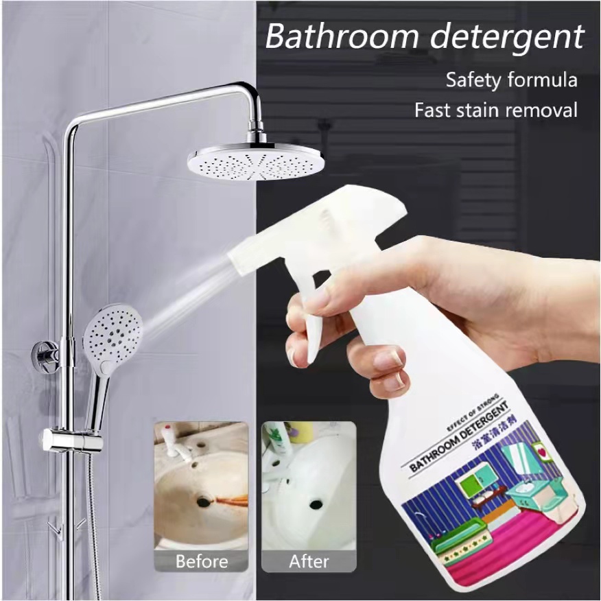 Bathroom Cleaner Toilet Bowl Cleaner Scale Remover Spray Stainless ...