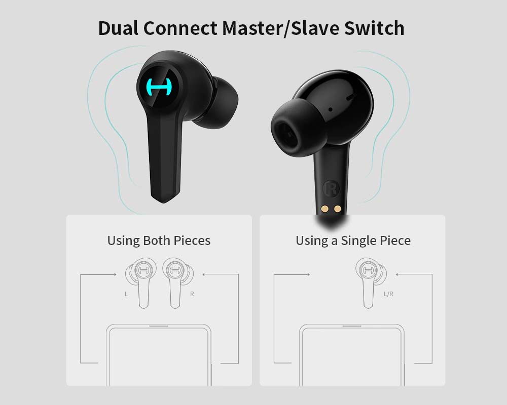 Edifier Hecate GT4 TWS True Wireless Gaming Earbuds Bluetooth V5.2 ...