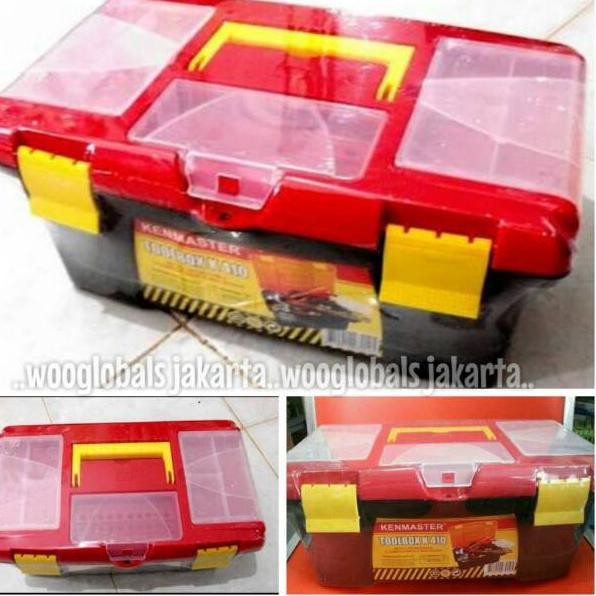 Ramayana td9 tool box big size large pvc kenmaster k.410 16 inch box ...