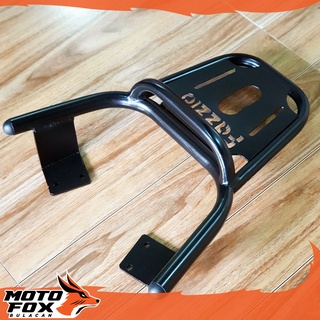 Yamaha Mio Fazzio Top Box / Carrier Bag Bracket - Black / Stainless ...