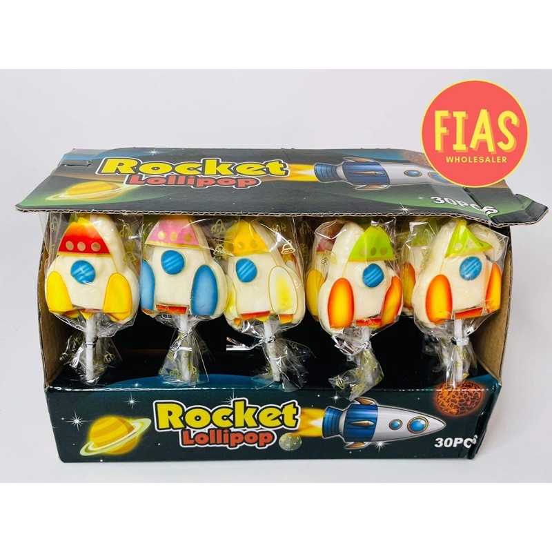 30 Pieces Rocket Lollipop / Lootbag Filler | Shopee Philippines