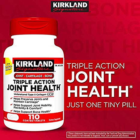 Kirkland Signature Triple Action Joint Health 110 Tablets | Shopee Philippines