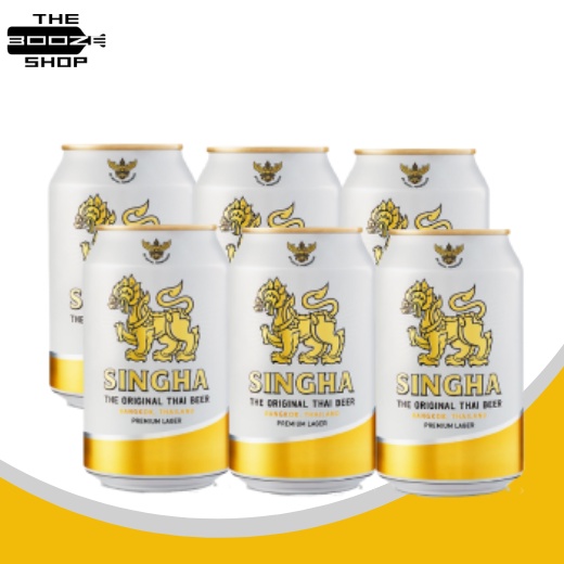 Singha Beer 330ml Can x 6 | Shopee Philippines
