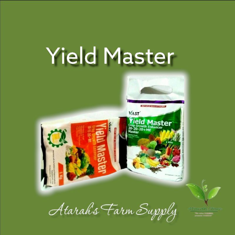 COD! Yield Master Crop Growth Enhancer Foliar (500g & 1kg) | Shopee ...