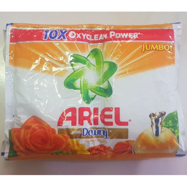 Ariel powder with Downy Golden Bloom jumbo 66g x 1pc twin pack. Cheaper ...