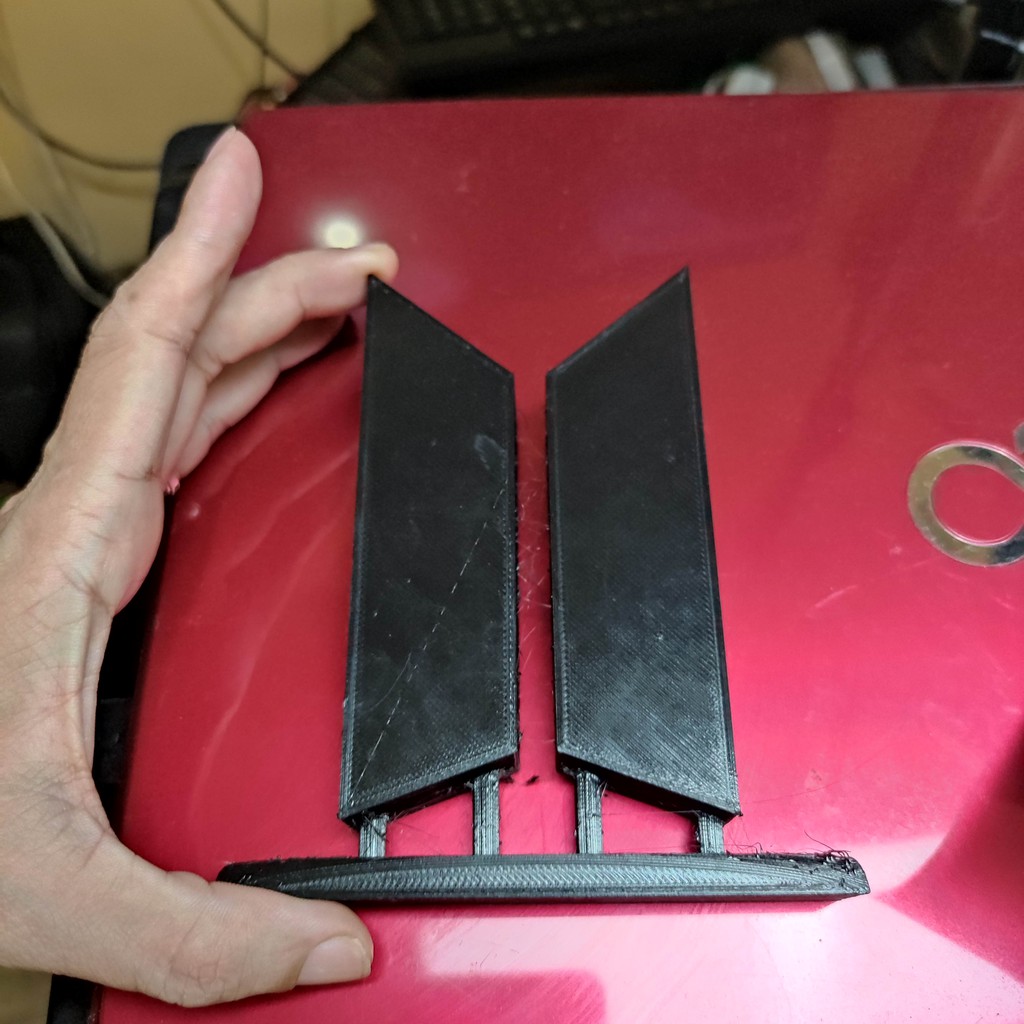 Bts Desktop display / Bts mini Ornamenrs / Bts 3d printed display / bts ...