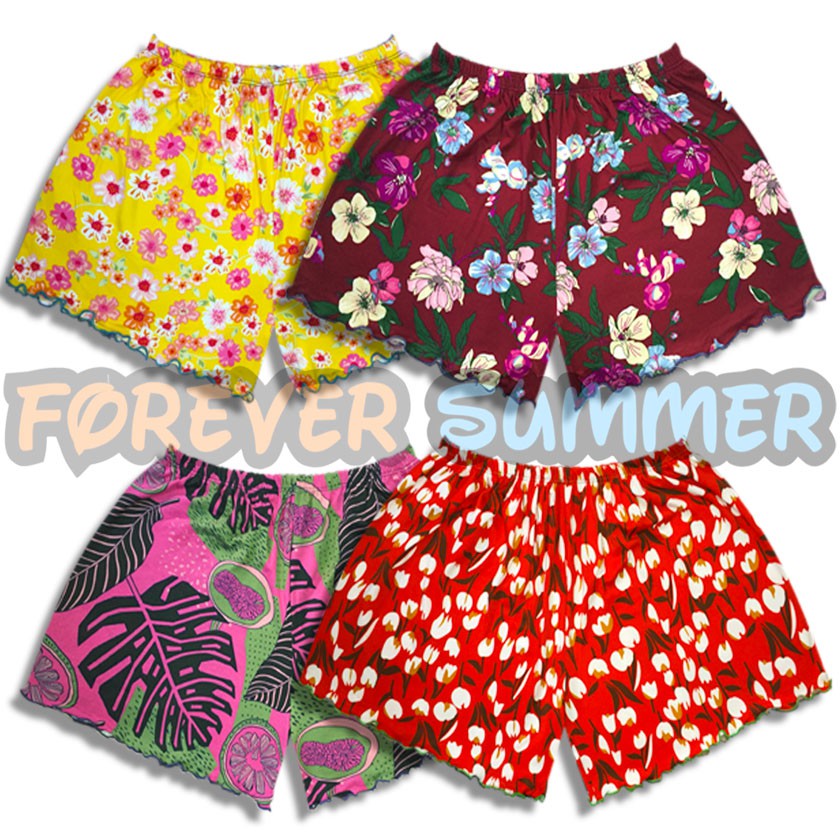 Pambahay Plus Size Lettuce Shorts For Adult Women (Large - 2XL) FOREVER ...