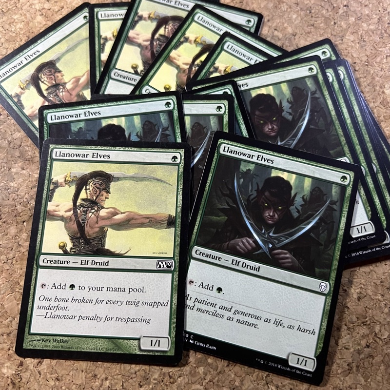 MTG LLANOWAR ELVES | ELF DRUID | GREEN | MAGIC THE GATHERING | Shopee ...
