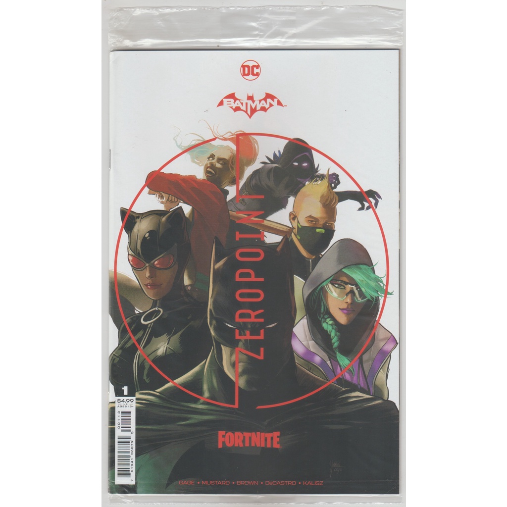 Batman / Fortnite: Zero Point 1, 3, 5, 6 (2021) Harley Quinn ...