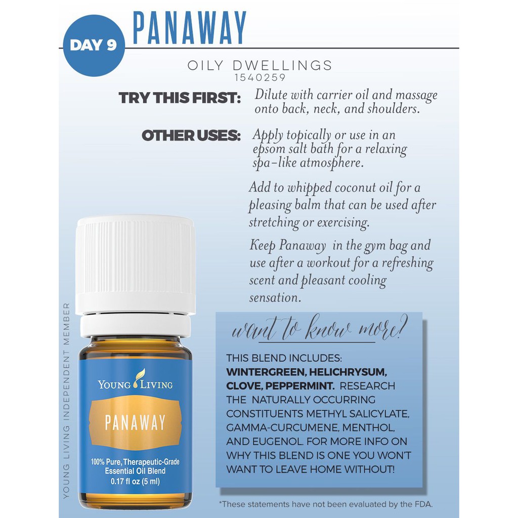 Diy Panaway Essential Oil Recipe | Besto Blog