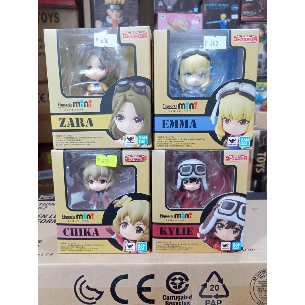 Bandai Figuarts Mini Emma , Zara , Kylie , Chika | Shopee Philippines